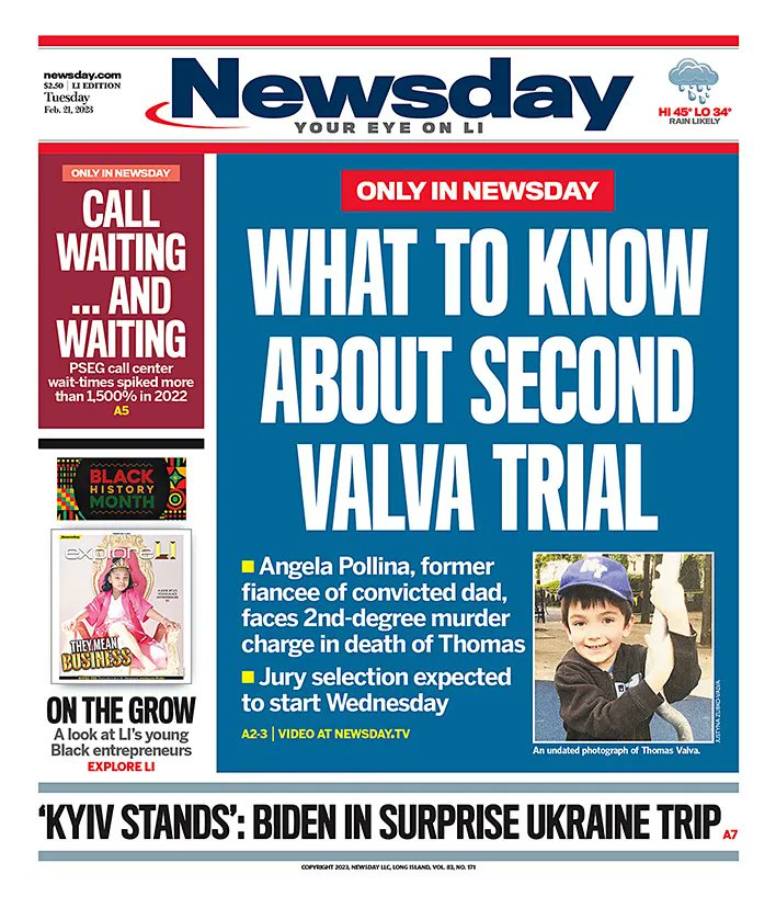 Newsday On Twitter Tuesdays Cover Angela Pollinas Murder Trial In