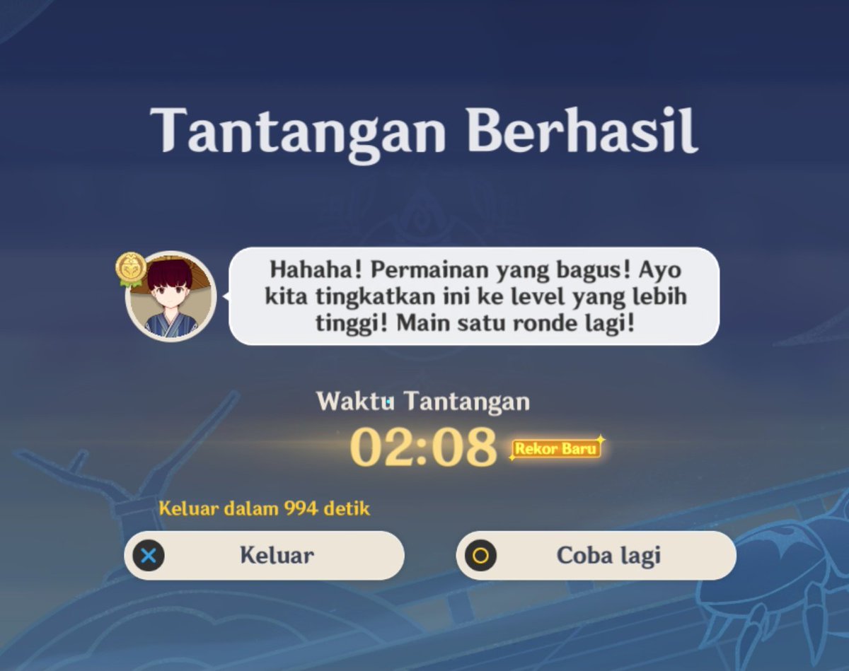 ON 💚 CEK PINNED on Twitter: "tehe! kalian butuh berapa lama buat ngalahin boss yang satu ini?"