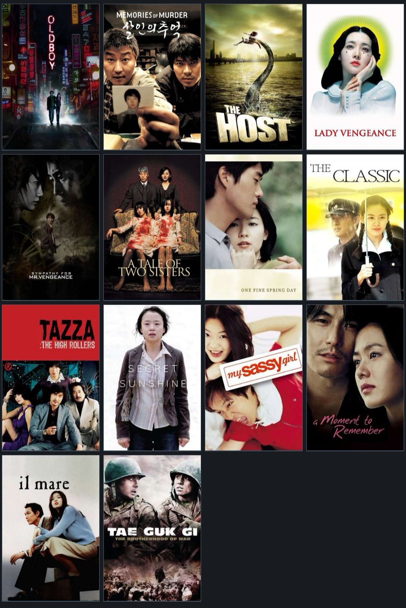 K-Drama Menfess on Twitter: "•kdm• guys rekomendasiin film korea tahun 2000an (2000-2009) selain ...