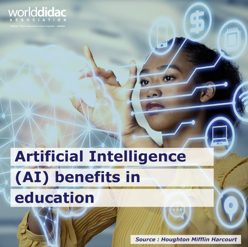 Worlddidac on Twitter: "Artificial intelligence (AI) can help impart knowledge and personalize ...