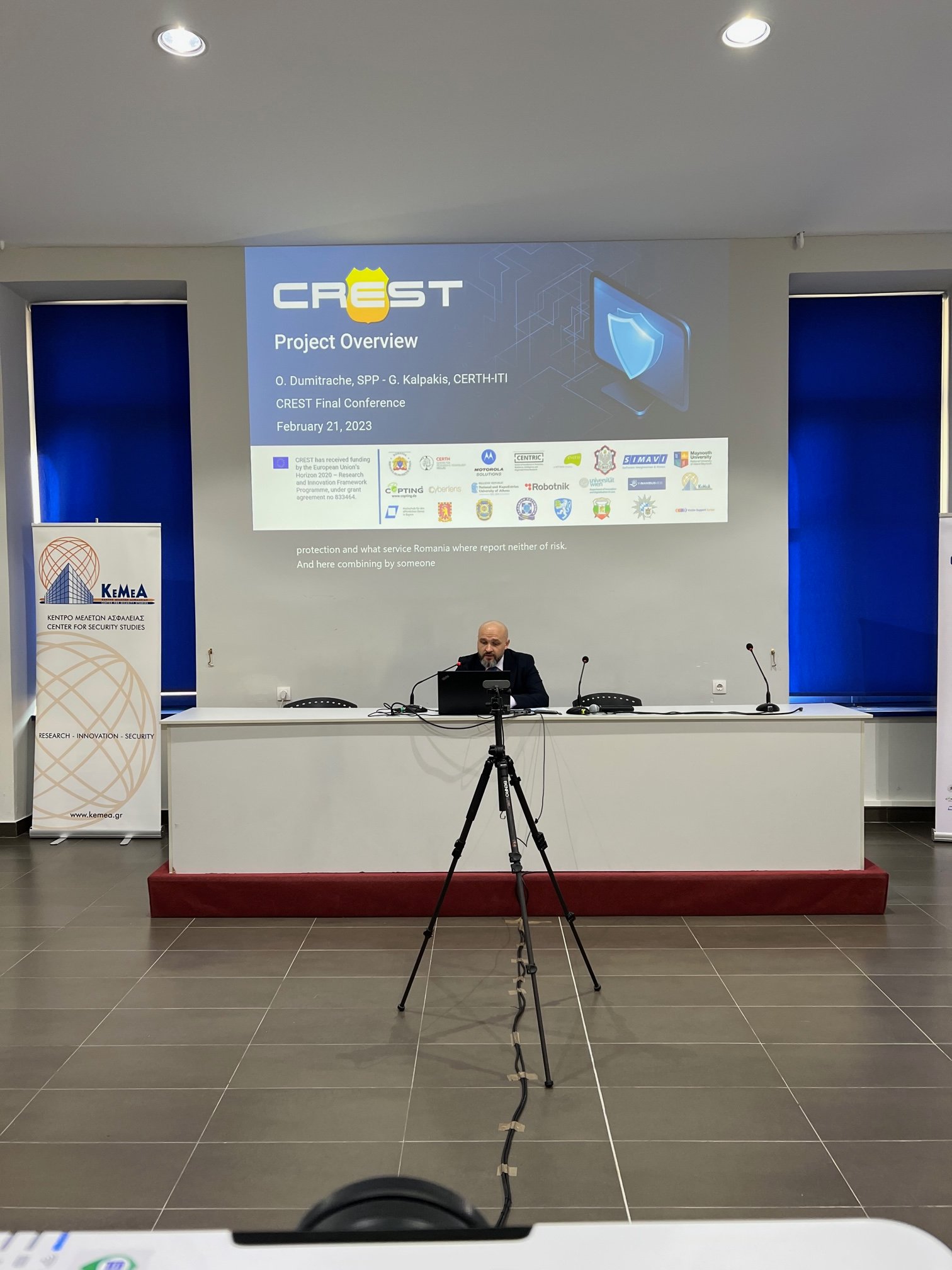 CREST Project on Twitter: "#CREST coordinator Mr. Ovidiu Dumitrache (#SPP) and Mr. George ...