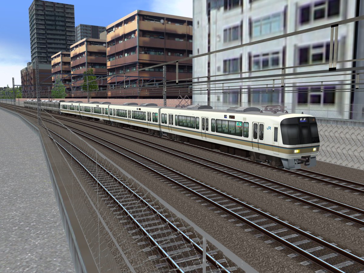 KBN総合車両センター (獣カン) on Twitter: "新快速から始まり、現在は関西の様々な普通・快速列車で大活躍。 また、現在は全車体質改善施工済。 223系との連結も可能。 #221 ...