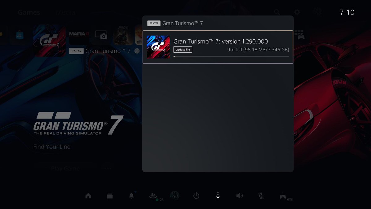 GT | SGP on Twitter: "Update 1.29(7.3gb) is now available #GT7 #PS4 #PS5"