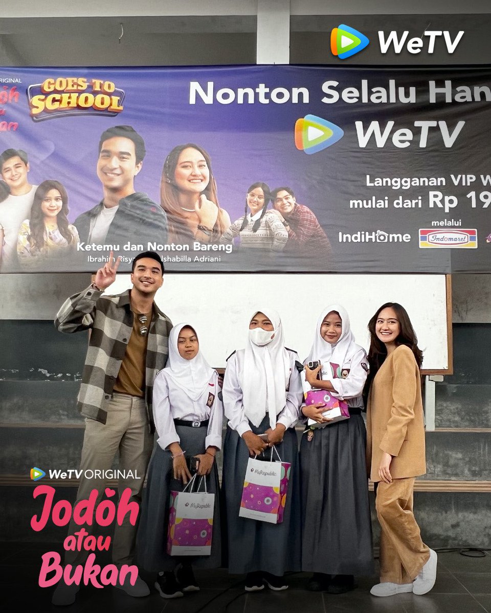 WeTV Indonesia on Twitter: "SERU BANGETTTT!!! Makasih ya SMKN 5 Bandung udah meramaikan acara ...
