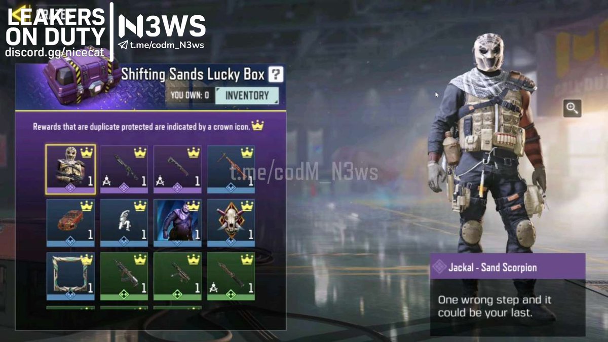 Leakers On Duty on Twitter: