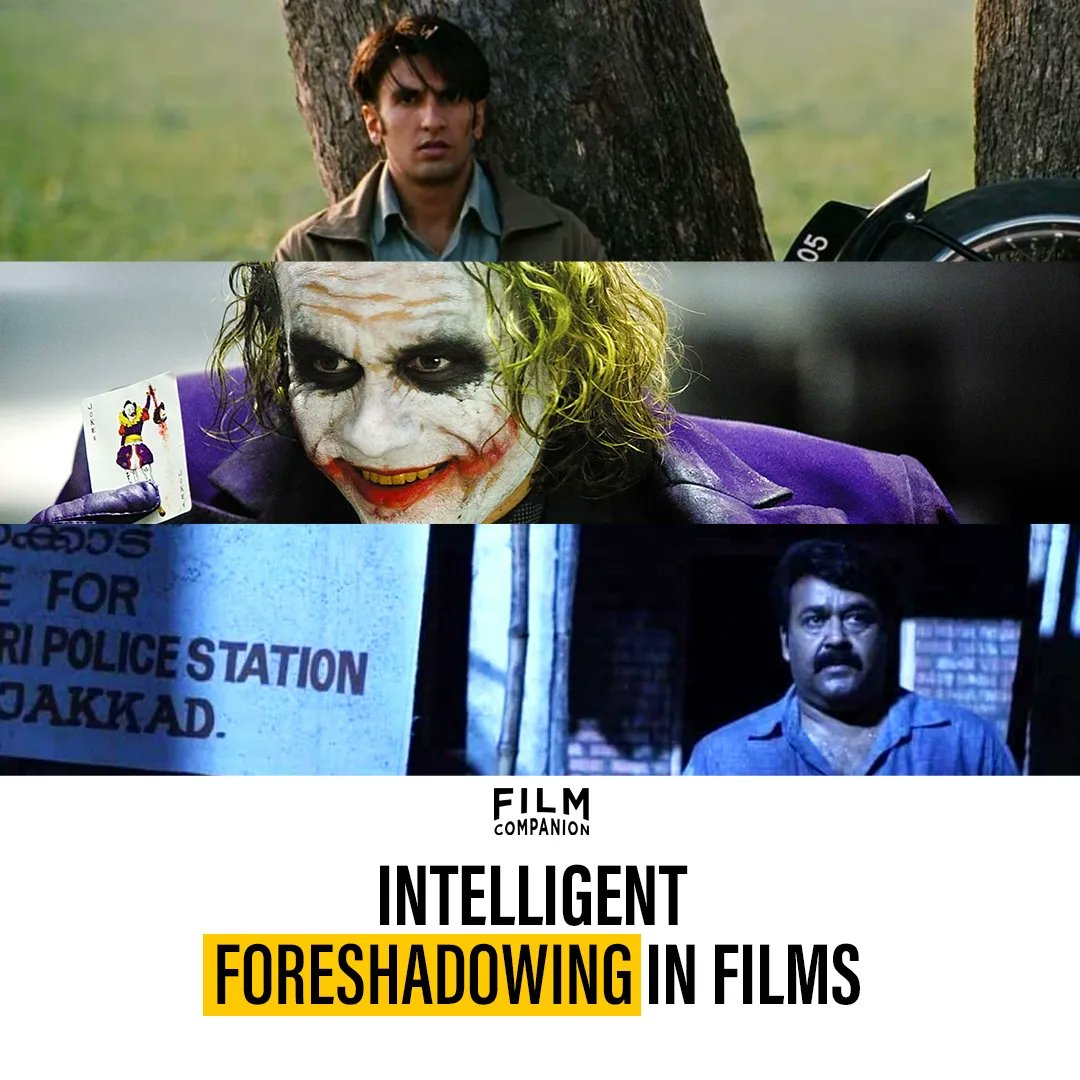 Film Companion on Twitter: "Foreshadowing is used in movies to give a hint about the events of ...
