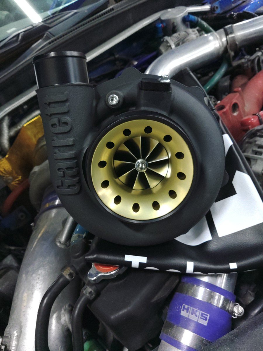 HKS TF SAPPORO on Twitter: "現状約480PSのGRB👍ウエストゲート式GTⅡ8262 54TからステップアップでGTシリーズのNEWタービン！GT5565_BBに ...