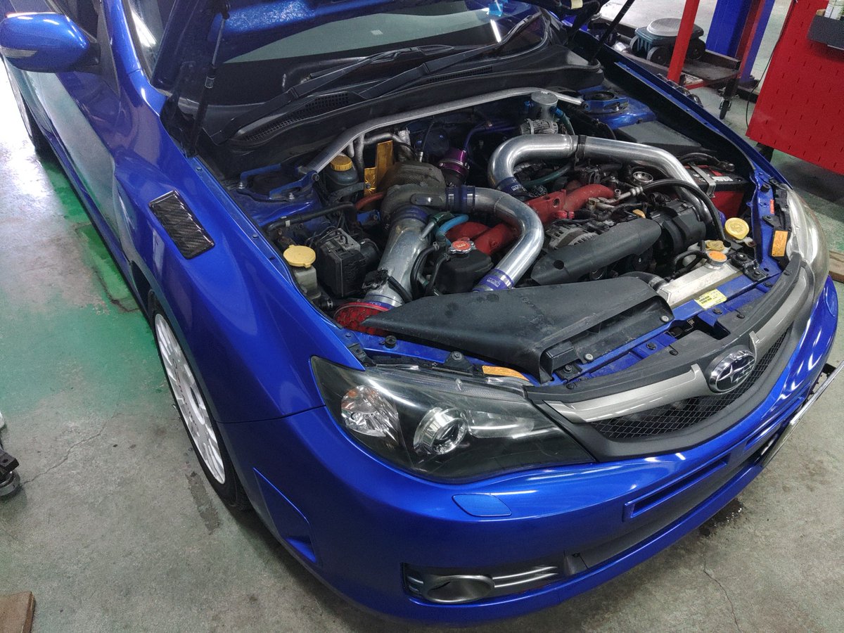 HKS TF SAPPORO on Twitter: "現状約480PSのGRB👍ウエストゲート式GTⅡ8262 54TからステップアップでGTシリーズのNEWタービン！GT5565_BBに ...