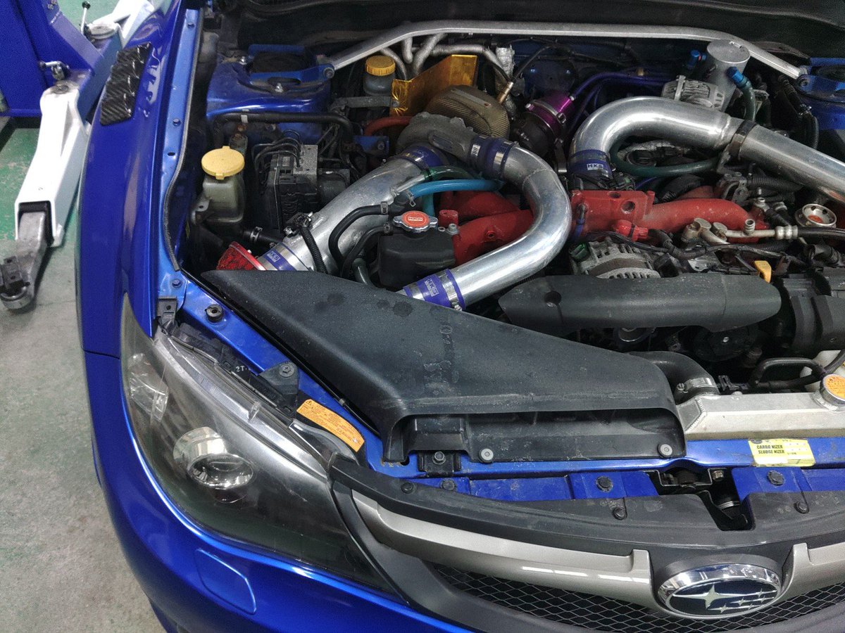 HKS TF SAPPORO on Twitter: "現状約480PSのGRB👍ウエストゲート式GTⅡ8262 54TからステップアップでGTシリーズのNEWタービン！GT5565_BBに ...