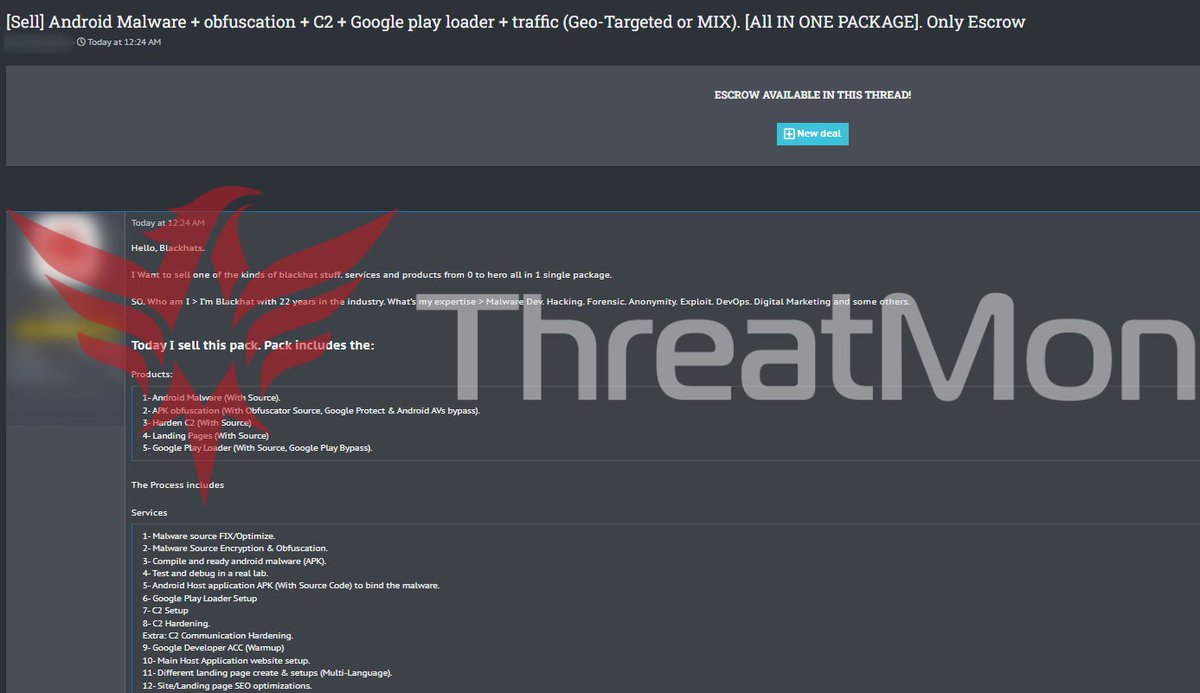Threatmon On Twitter According To A Darkweb Forum Activity Detected 9332