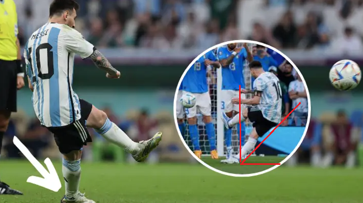 The science behind Messi's perfect free kick: The incredible technique ...