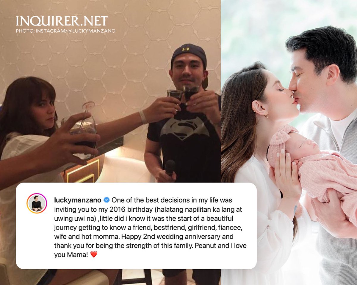 HAPPY ANNIVERSARY, LUIS AND JESSY! 🥹🤍 LOOK: Luis Manzano pens a heartfelt letter to his wife ...