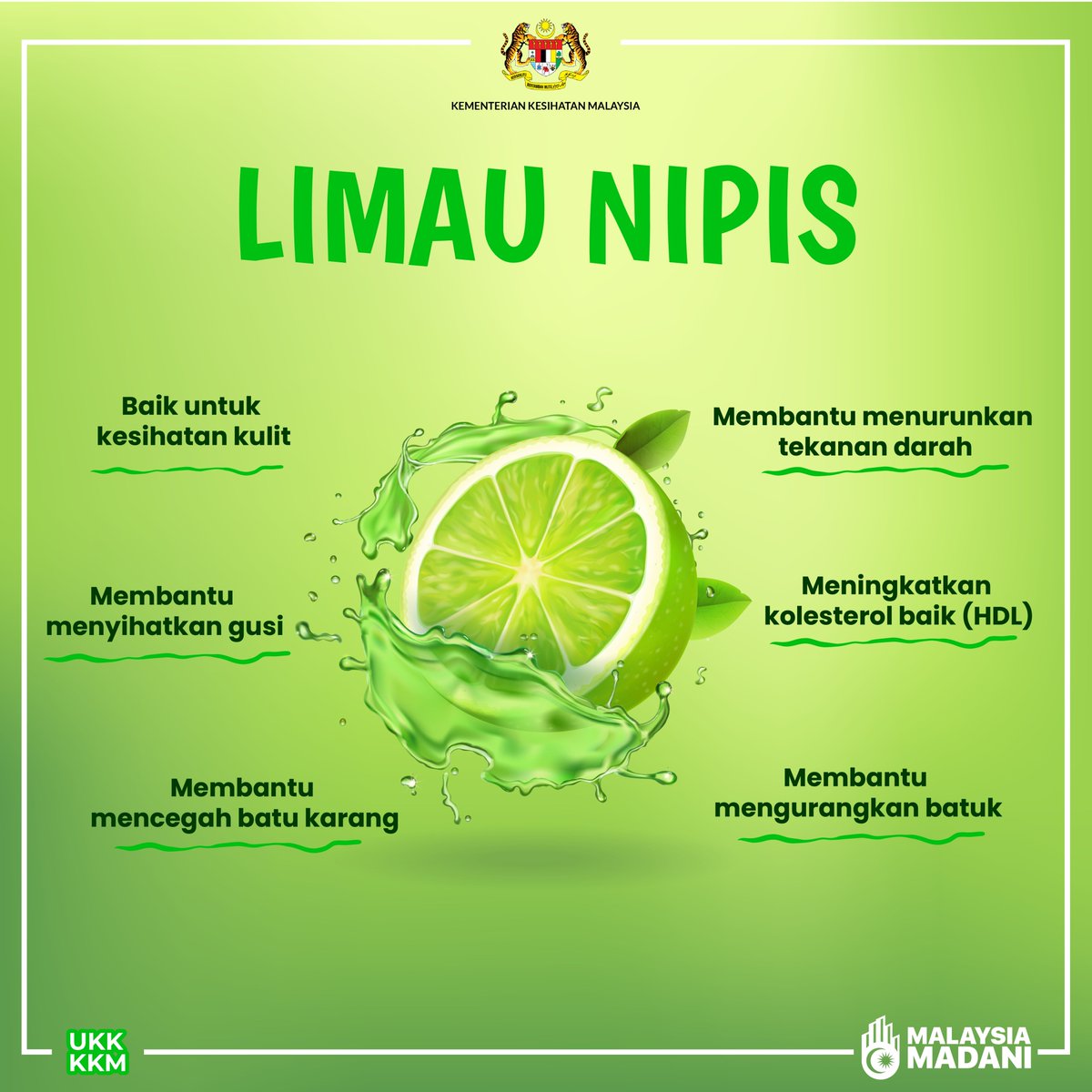 Dapatkan manfaat daripada LIMAU NIPIS dengan menggunakannya sebagai ...