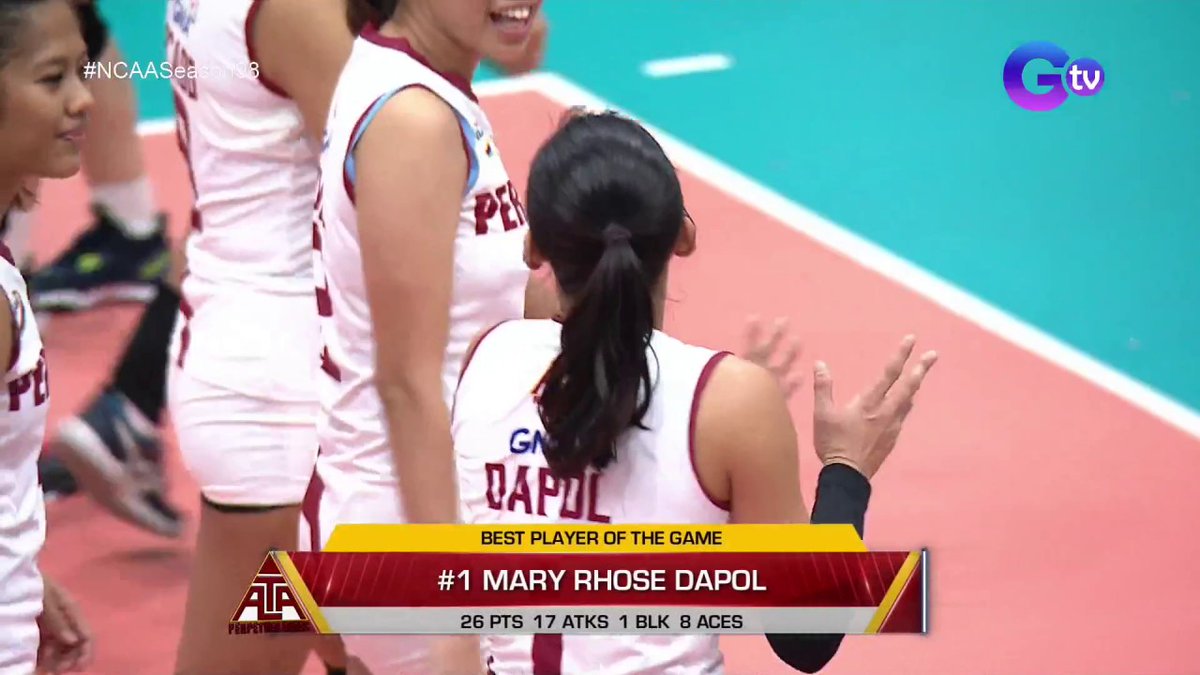 GMA News on Twitter: "RT @gmasportsph: #NCAASeason98 women's volleyball: Best Player of the Game ...
