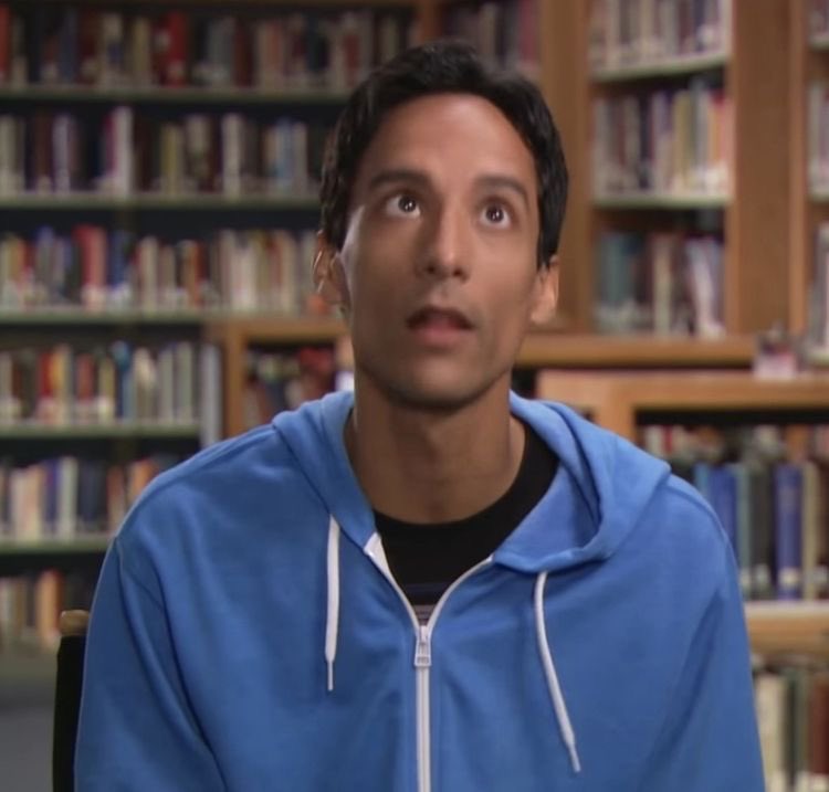 Blake‼️andamovie On Twitter Rt Posermess Danny Pudi Looking Like This Oo A 🧵