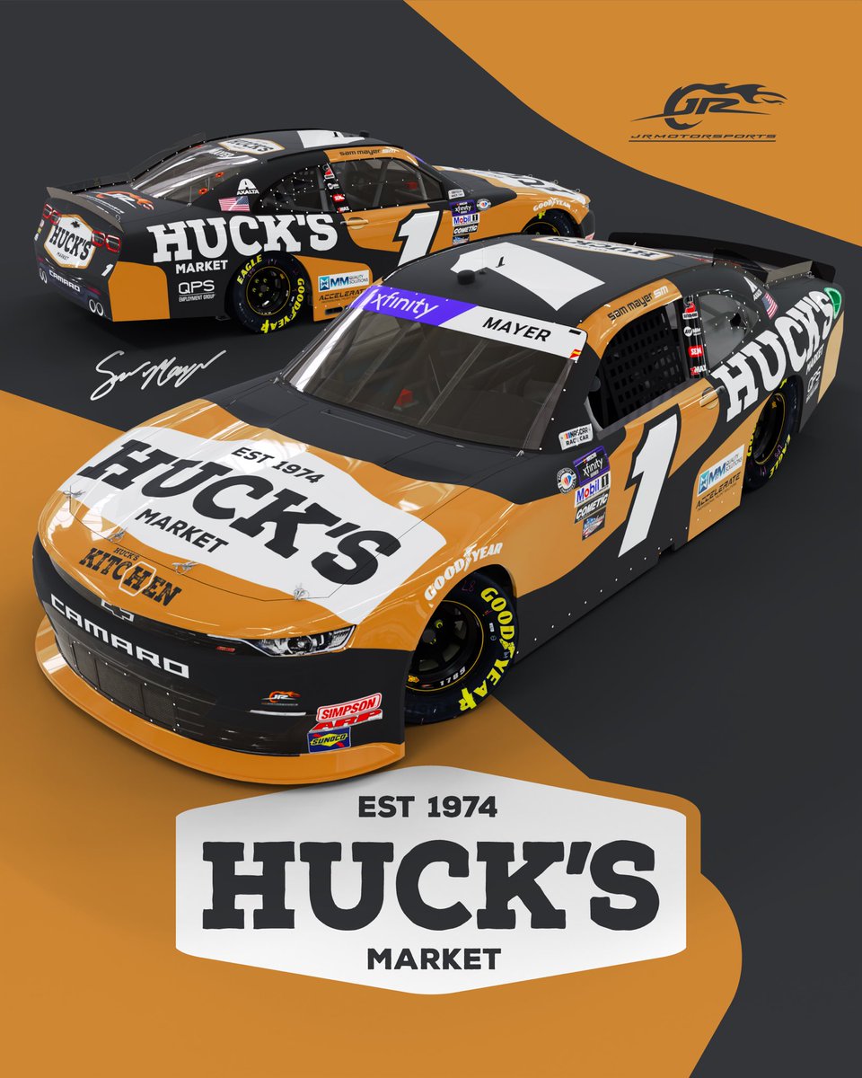 [JRM] Sam Mayer's Hucks Scheme for 2023. Will be ran at Nashville ...