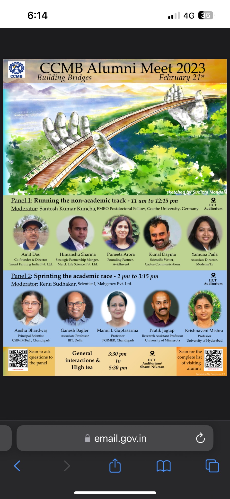 Anshu Bhardwaj, Ph.D. on Twitter: "It feels wonderful to be part of the panel discussions as ...