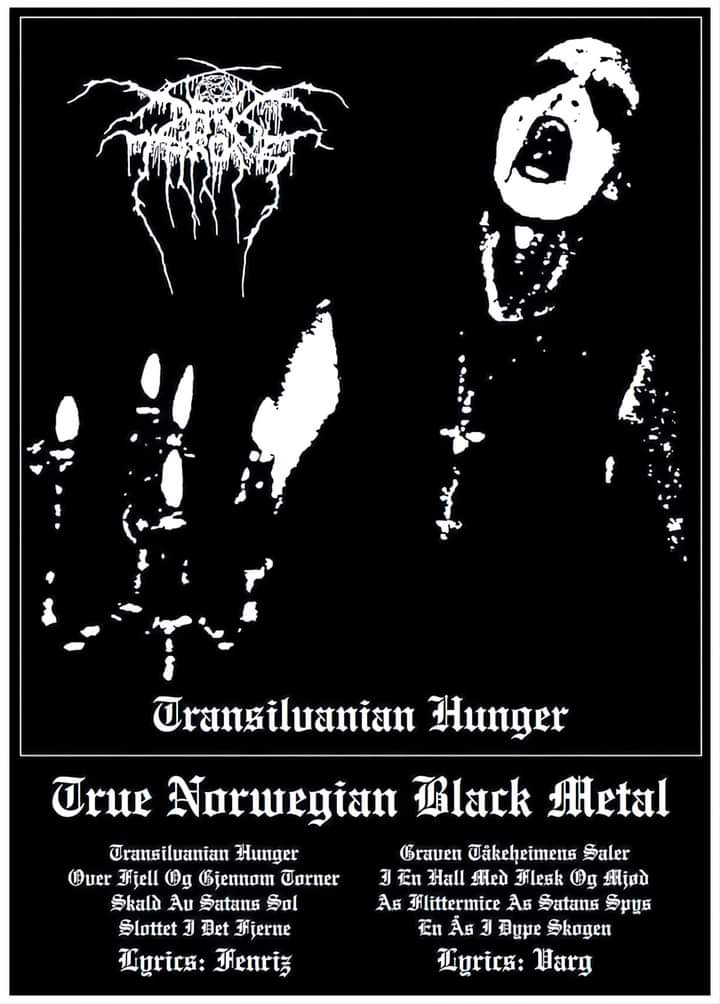 Darkthrone Transilvanian Hunger Wallpaper