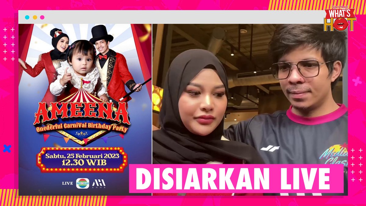 kapanlagicom on Twitter: "Ameena Ulang Tahun Pertama Live Di TV, Aurel Hermansyah: Kita Ingin ...