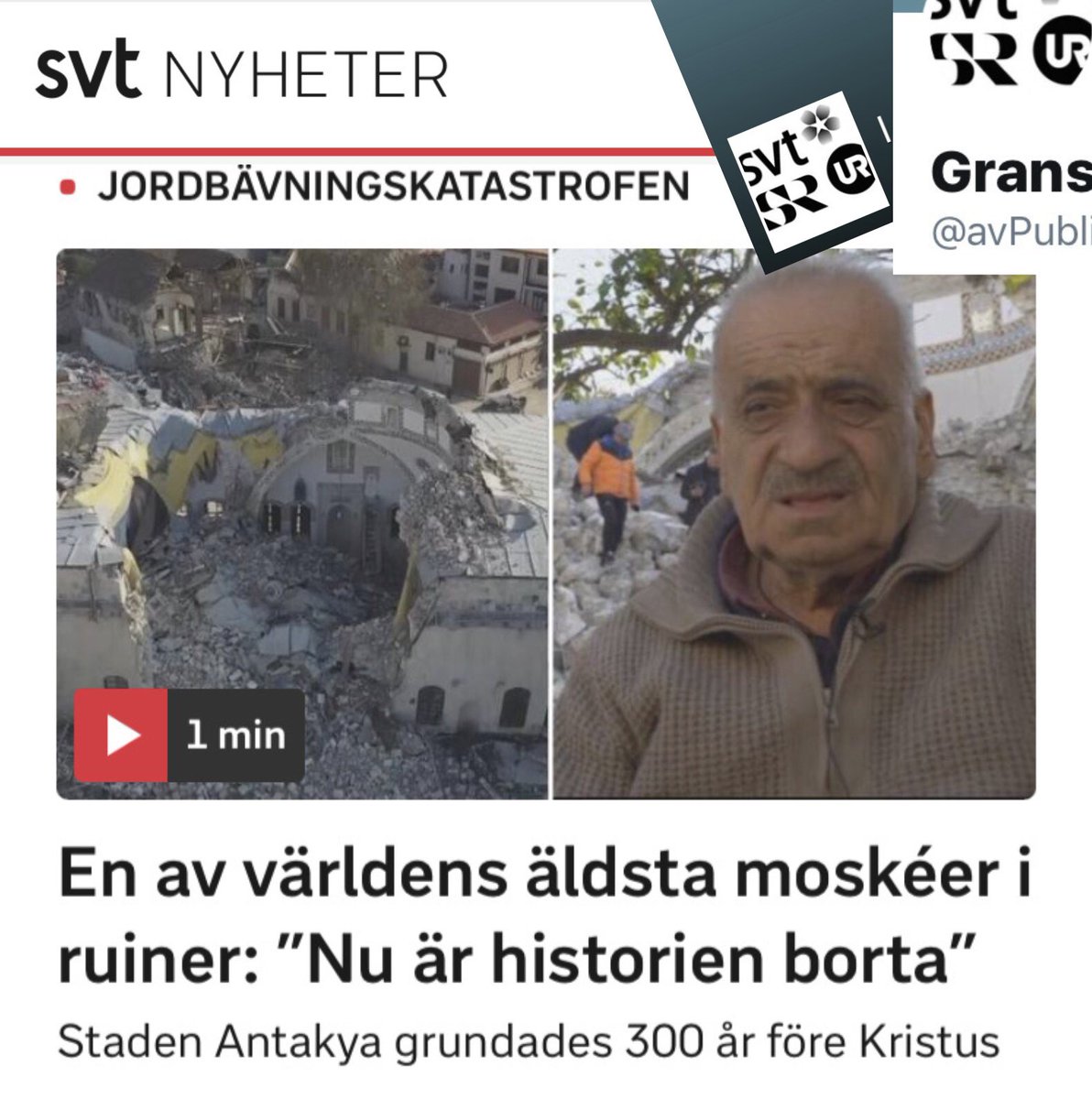 Granskning on Twitter: Granskning on Twitter: