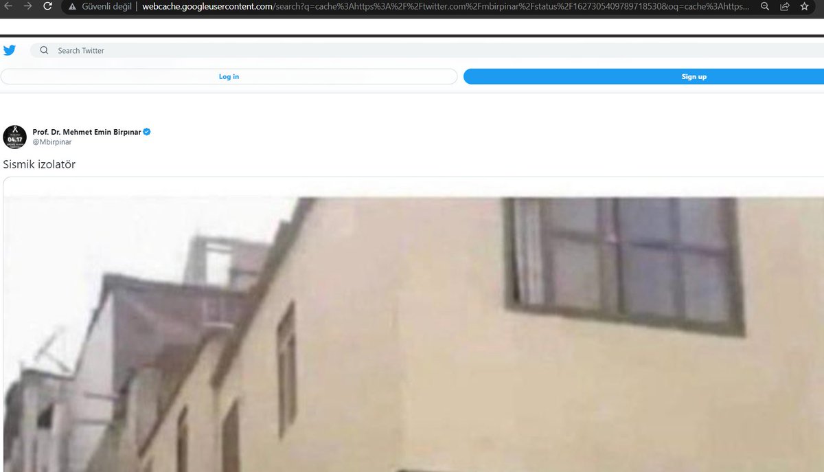 Malumatfuruş on Twitter: "Silinen tweetin Google önbellekteki izi: http://webcache ...