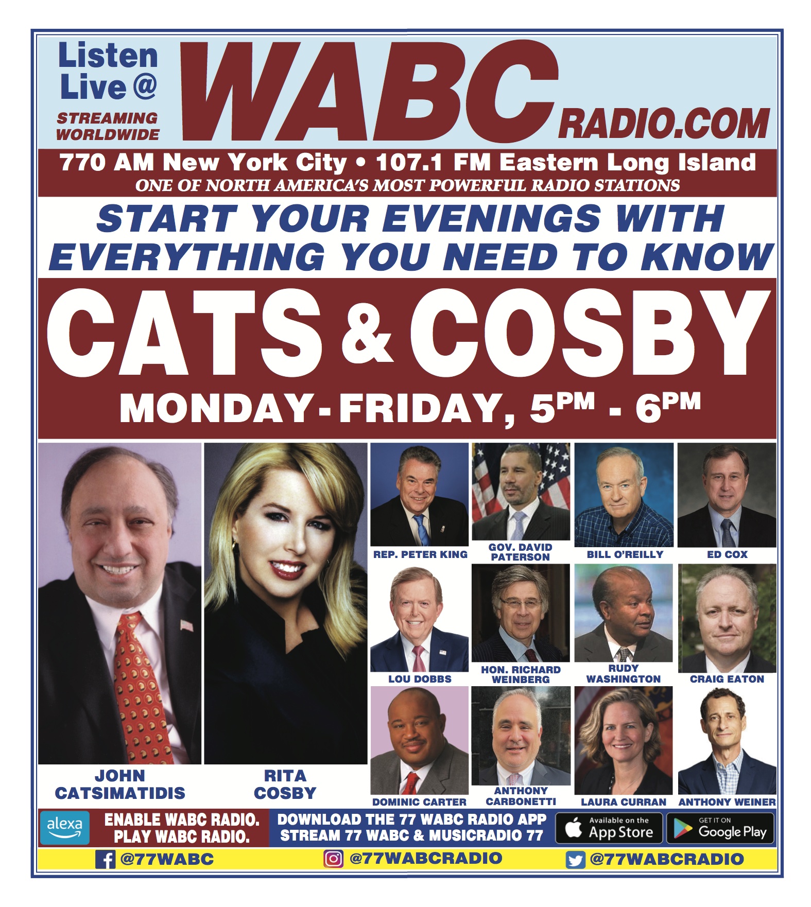 Wabc Radio WABC 770 AM Sign On And Sign Off | Signons And Signoffs