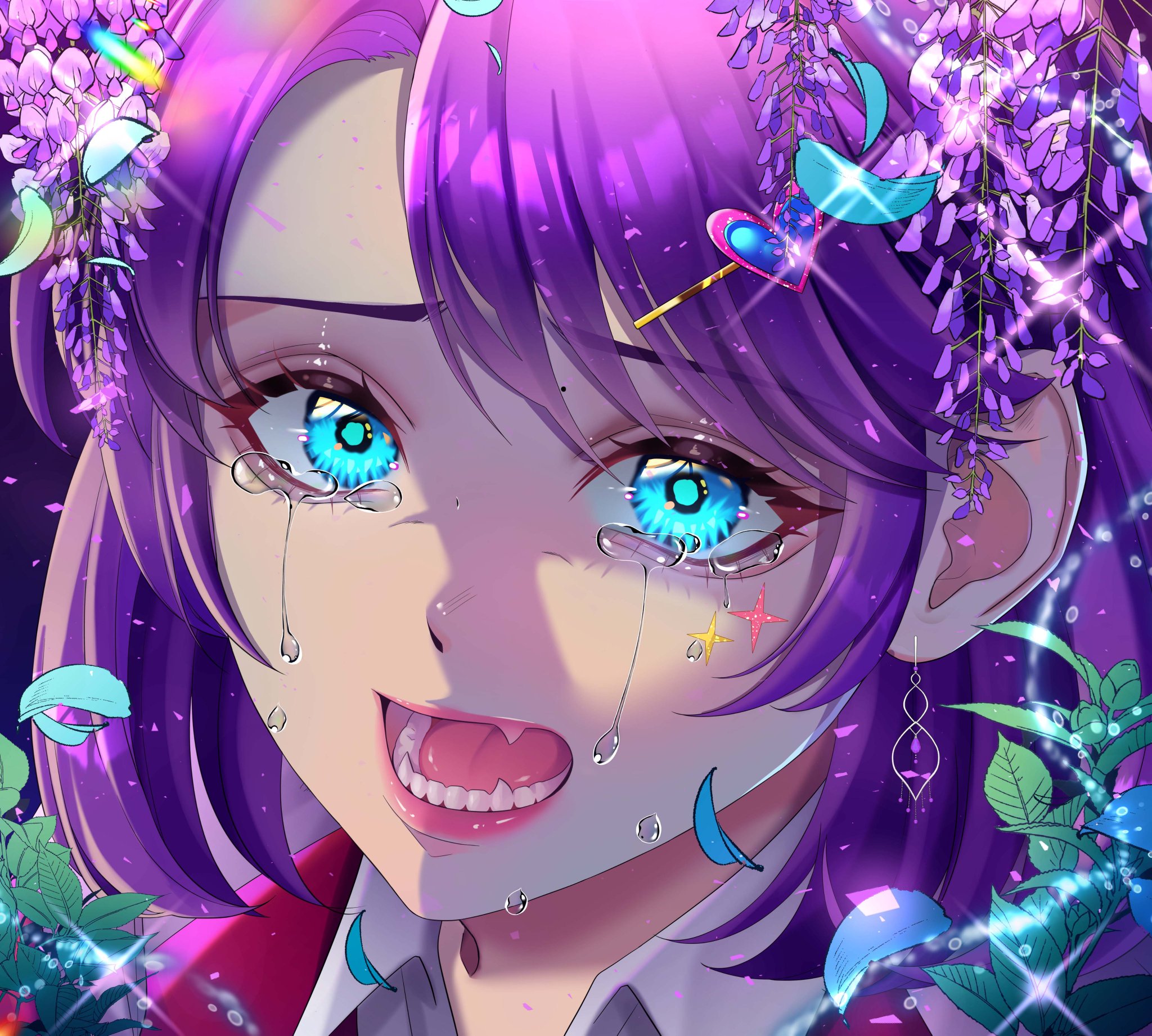 Ferien🔥 on Twitter: "The Colorful GenZ is a collection of 10K crying girls hand drawn by @HaRuko ...