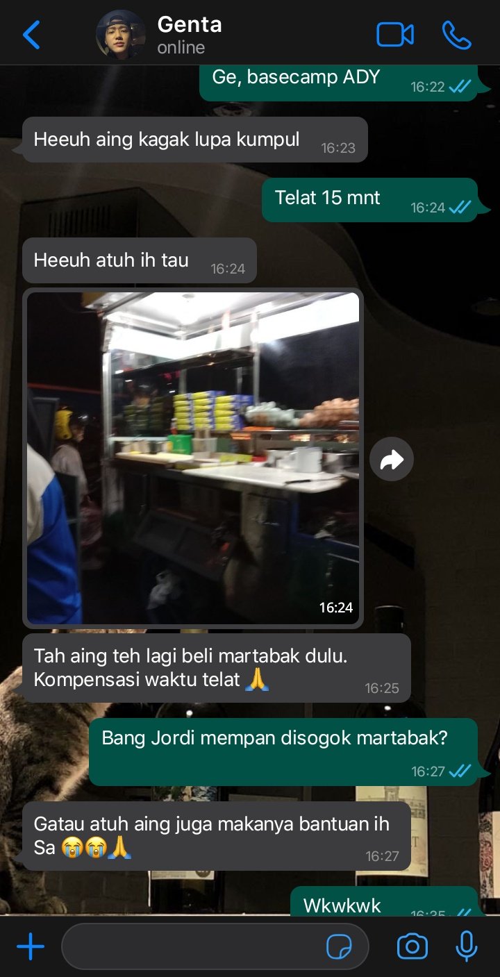 Albi. BTR END!!! 📌 on Twitter: "321. Teh dari Genta. Malah digibahin https://t.co/sOodmjcV1x ...