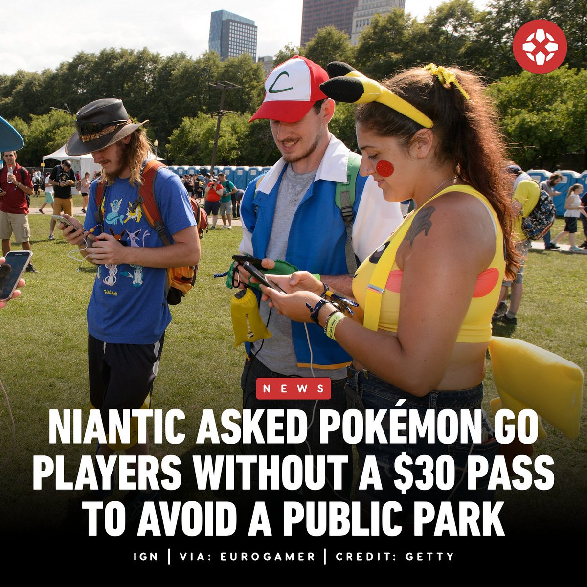 IGN on Twitter: "Pokémon GO developer Niantic recently implored its players to stay away from a ...