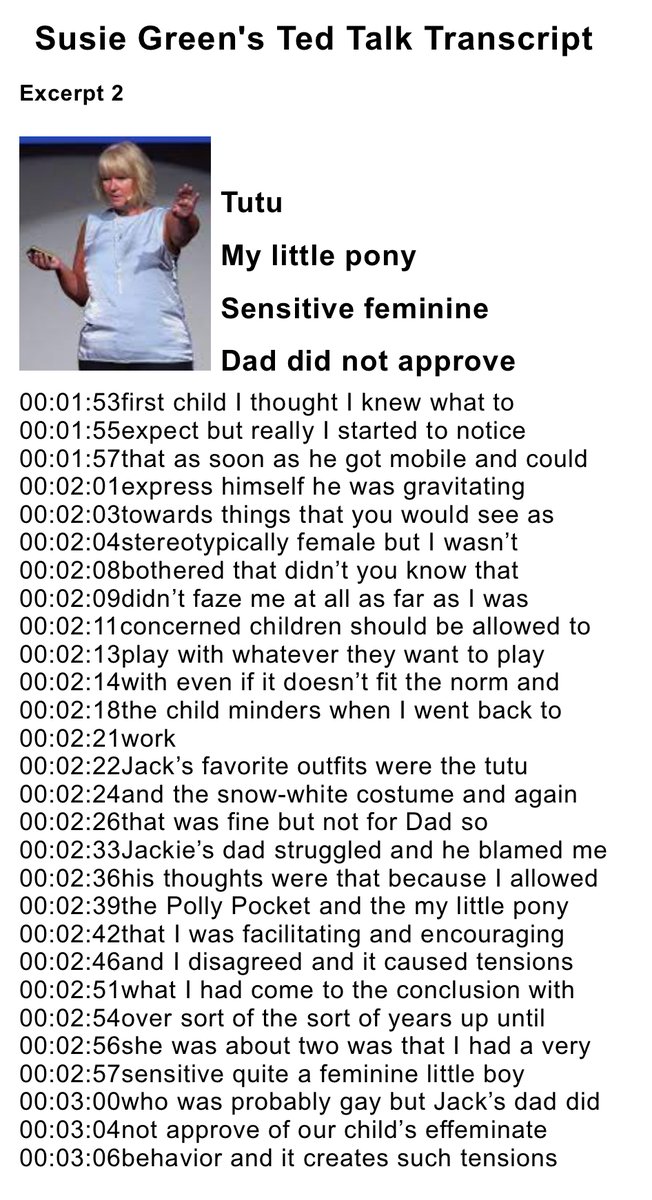 Factseeking bec transparency is missing 💙 #FBPE on Twitter: "RT @AwakenedPineal: Susie Green's ...