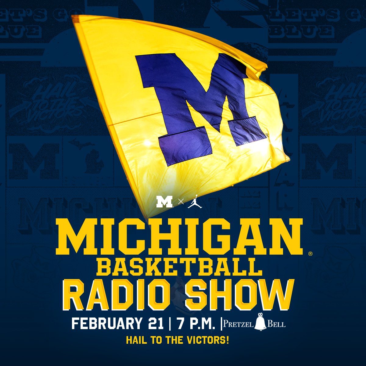 Michigan Basketball Logo Wallpaper