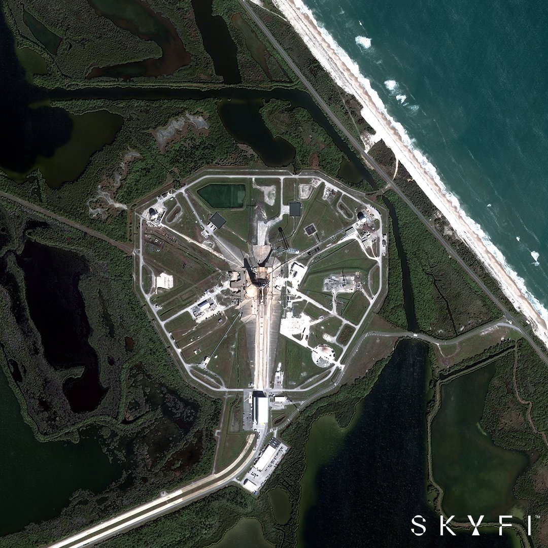 SkyFi on Twitter: "3, 2, 1...we have lift off! Launch Pad 39A – located at @NASA's Kennedy Space ...