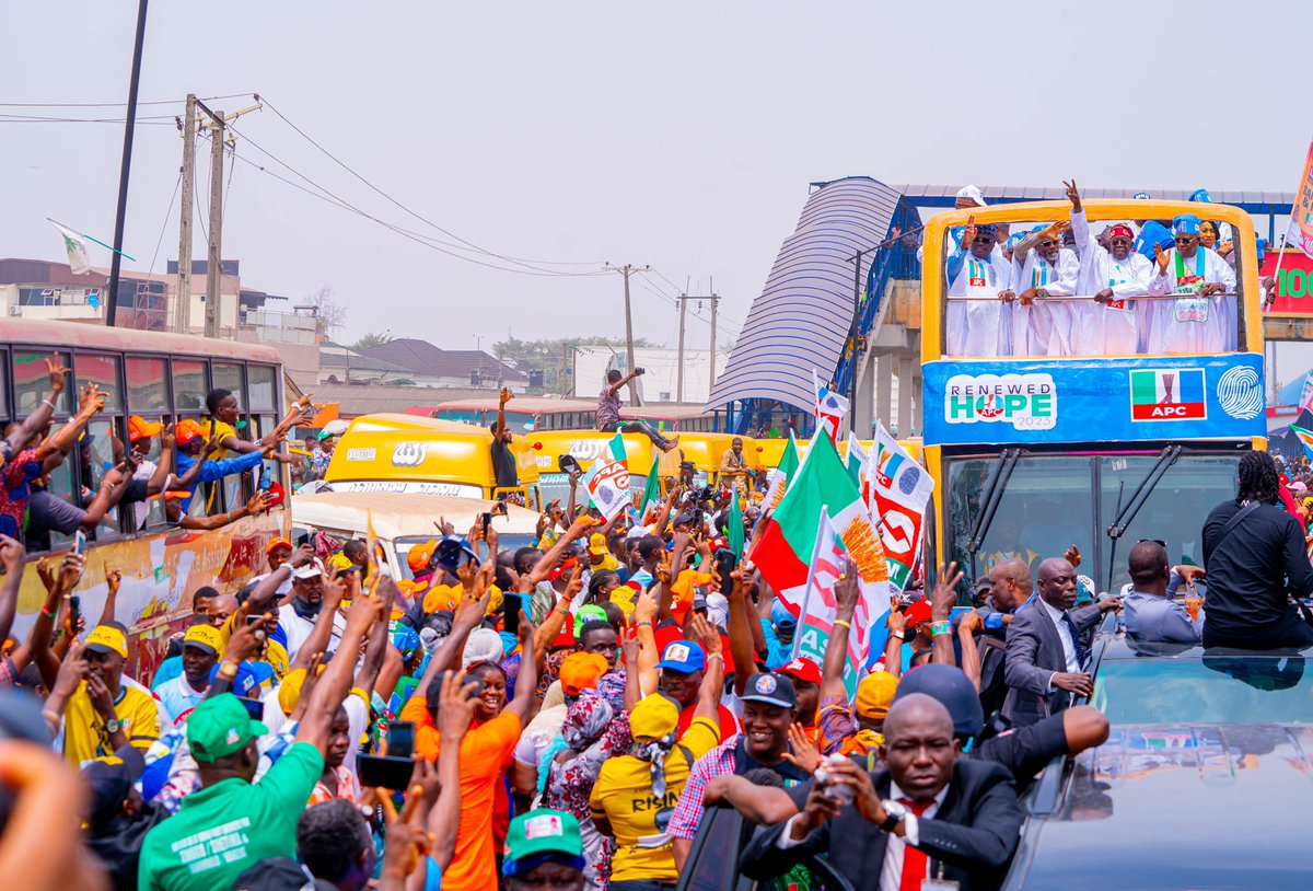 Today, Lagosians trooped out yet again to support their own, when the ...