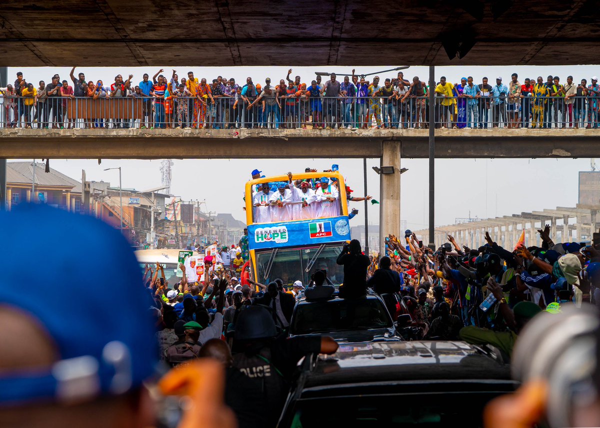 Today, Lagosians trooped out yet again to support their own, when the ...