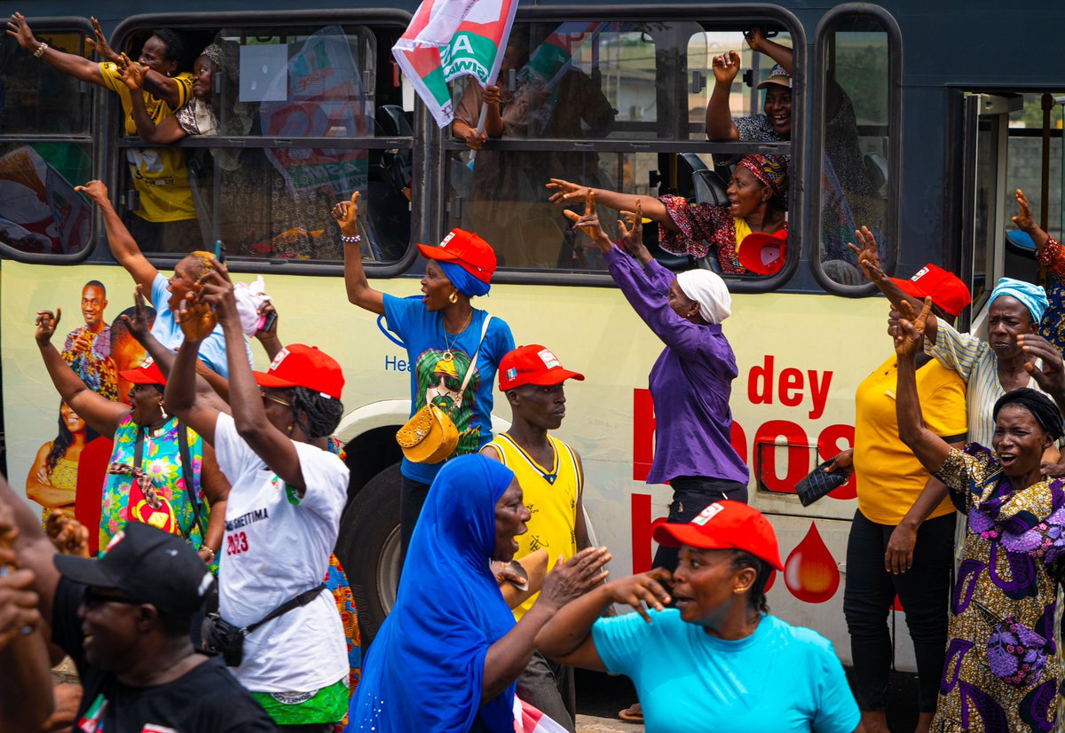 Today, Lagosians trooped out yet again to support their own, when the ...
