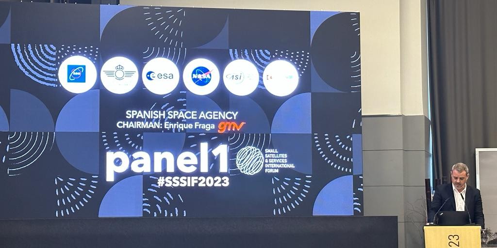 GMV on Twitter: "🛰️ Enrique Fraga's participation at #SSSIF23 in Panel 1: Spanish Space Agency ...