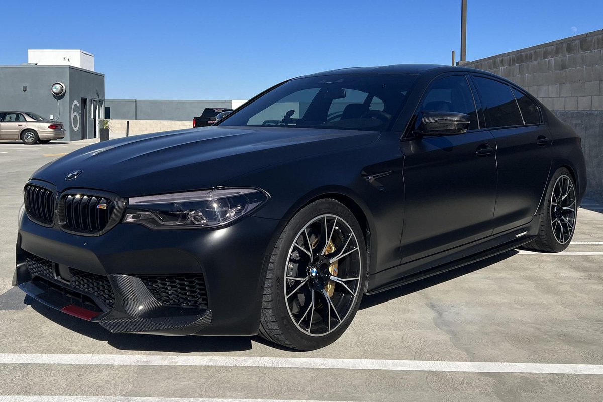 Cars & Bids on Twitter: "THIS... is a 2019 BMW M5 Competition! Twin-turbocharged 4.4L V8 Dyno ...