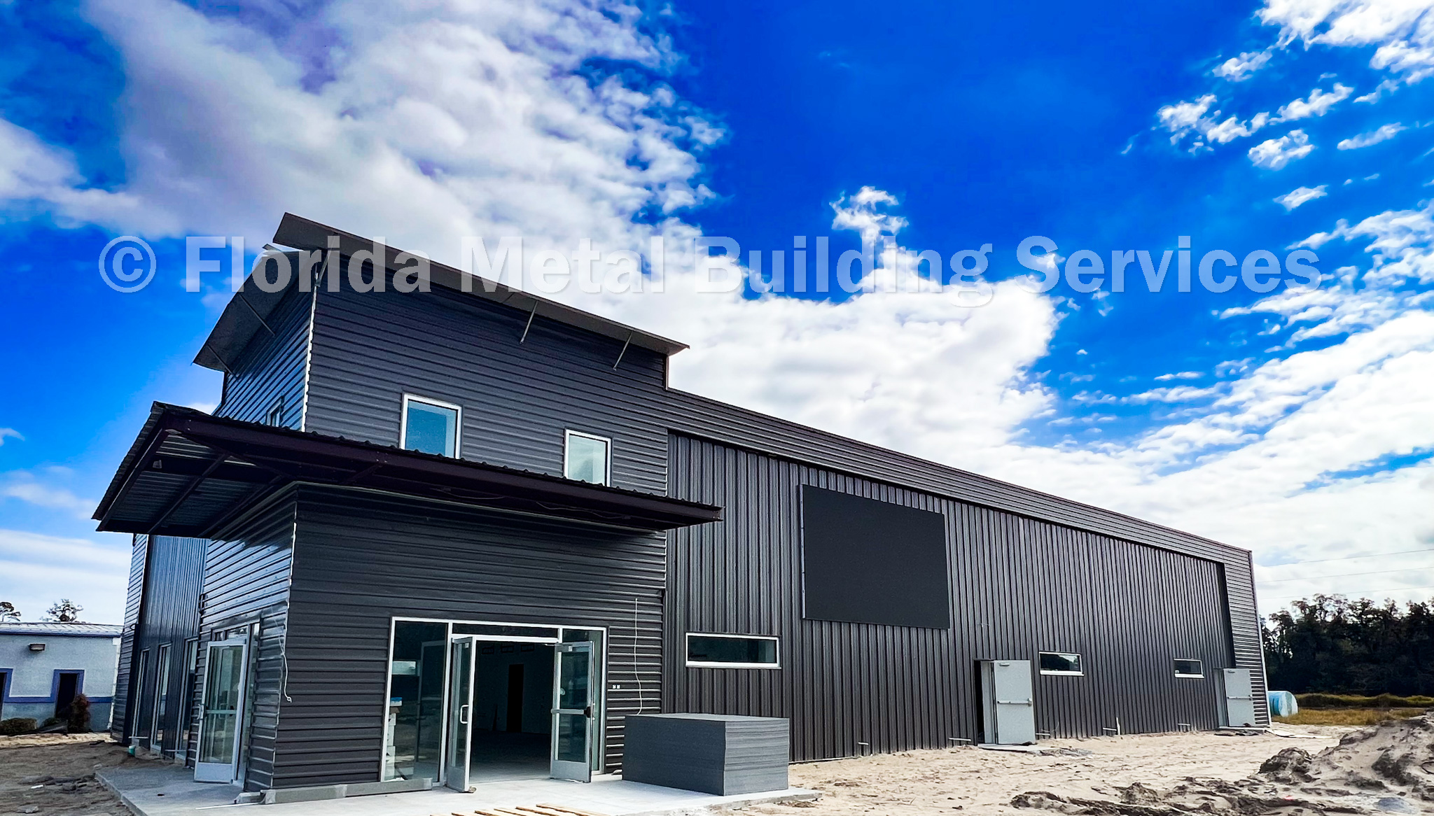 Modern Commercial Metal Building Design Eagle Flight Hangar