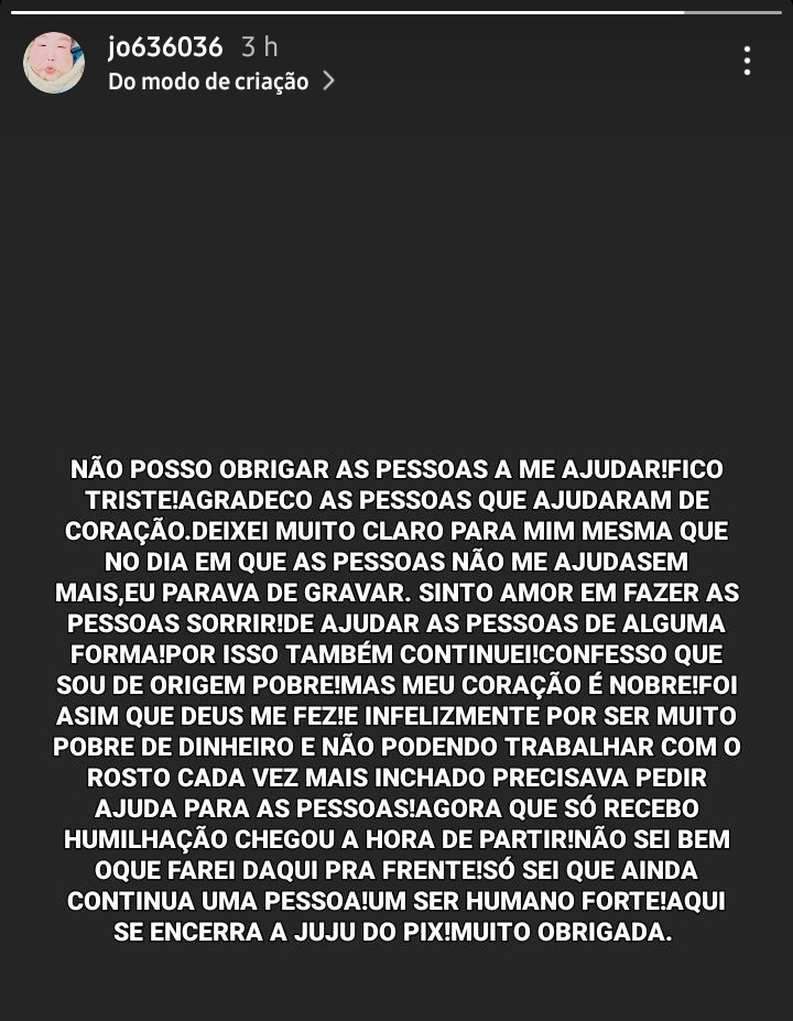 acervo juju oliveira (juju do pix) on Twitter: "CHEGOU A NOTÍCIA QUE NINGUÉM QUERIA RECEBER😥😭 ...