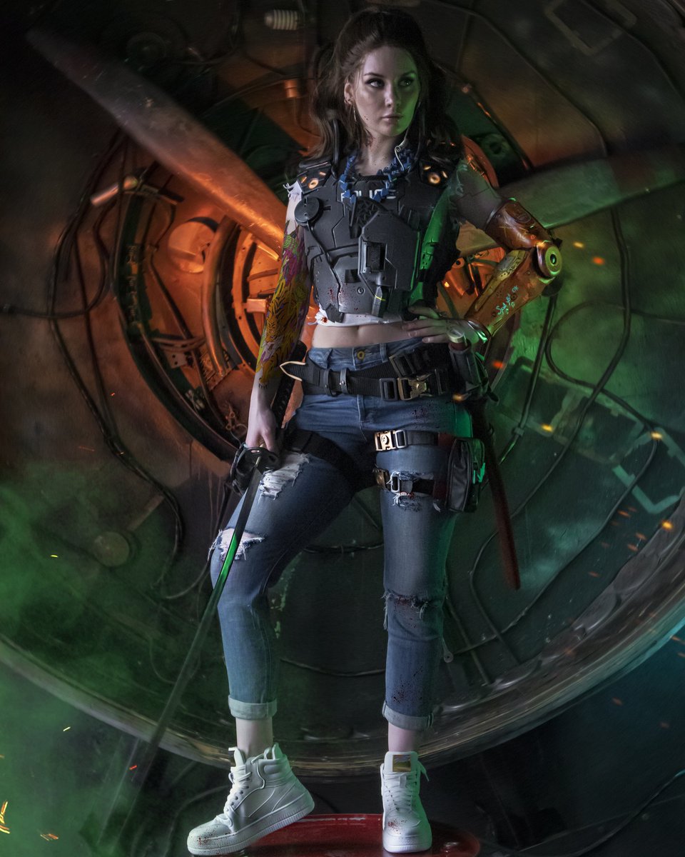 Amazing Cosplay on Twitter: "The Blade [ Wanted: Dead ] Model: Angie Arrow #gamecosplay # ...