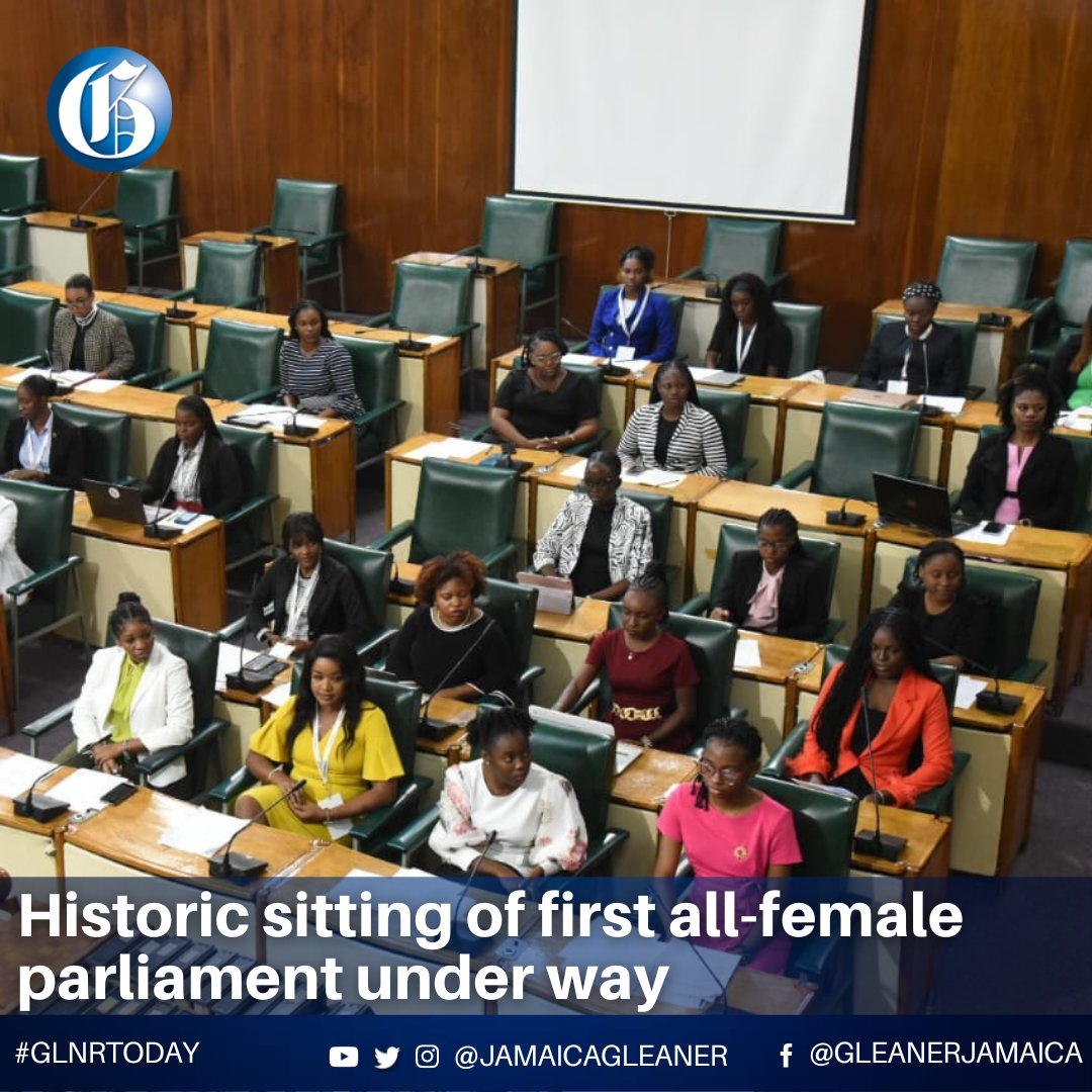 Jamaica Gleaner On Twitter Sixty Three Women Are Now Participating In