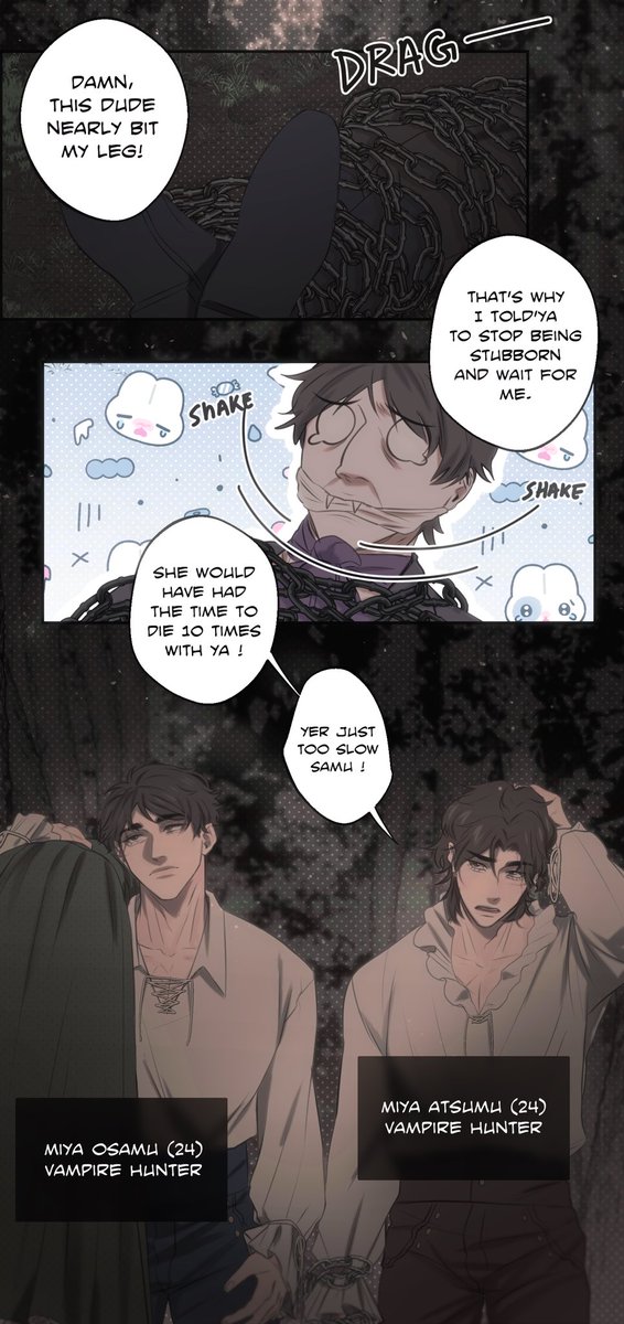 「vampire au introduction 🌟 (part 2) 」|j a d e !の漫画