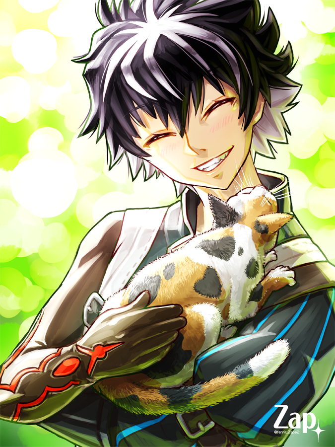 FGO「『シャルルと猫』加筆調整版 #FGO #猫の日 」|Zap.のイラスト