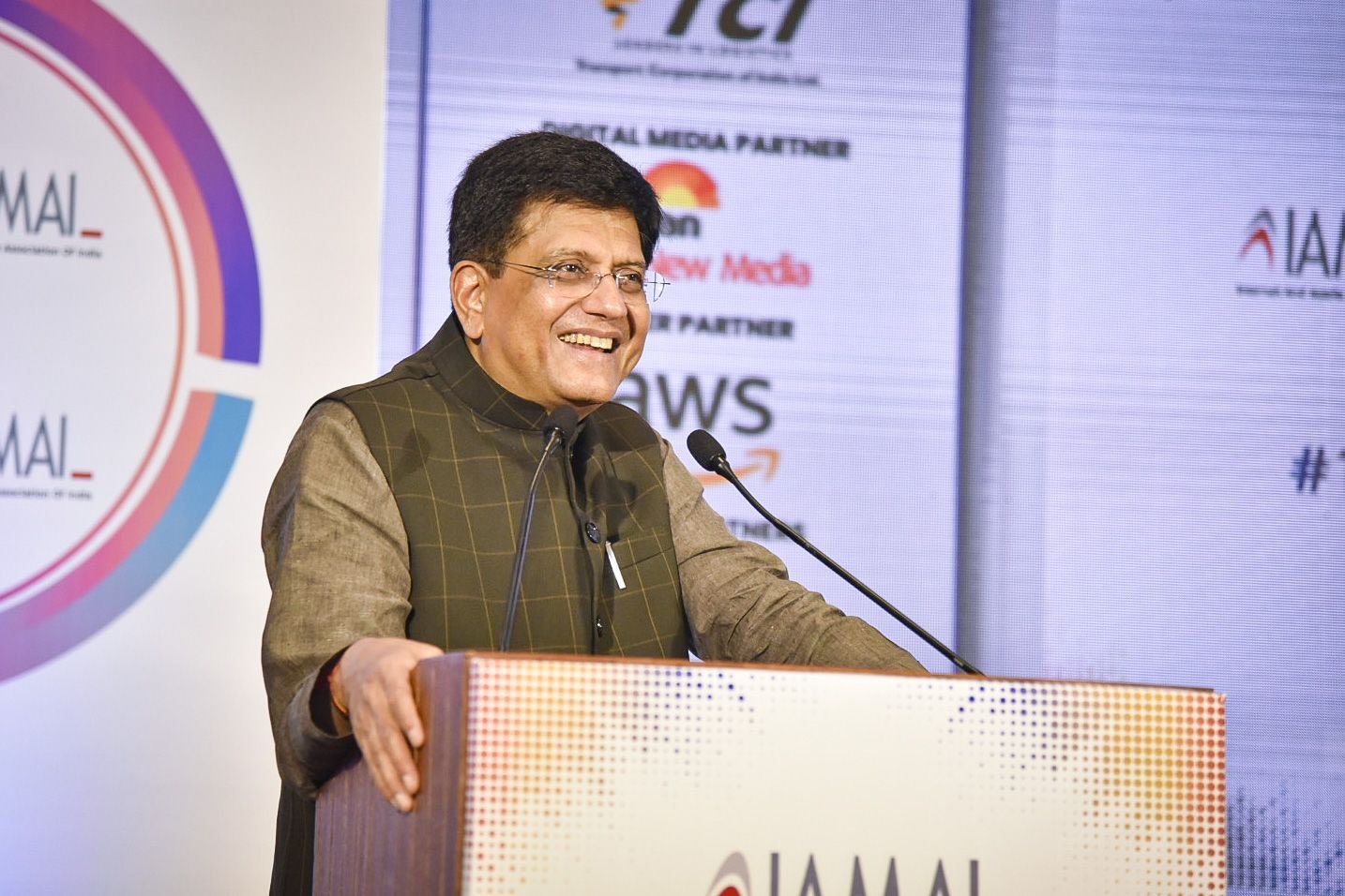 Piyush Goyal on Twitter: "Laying the foundation for India's digital future! Delighted to address ...