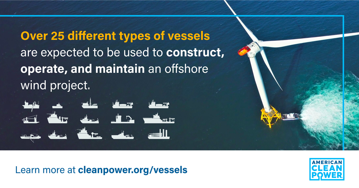 More 25 different types of vessels are expected to be used to construct ...