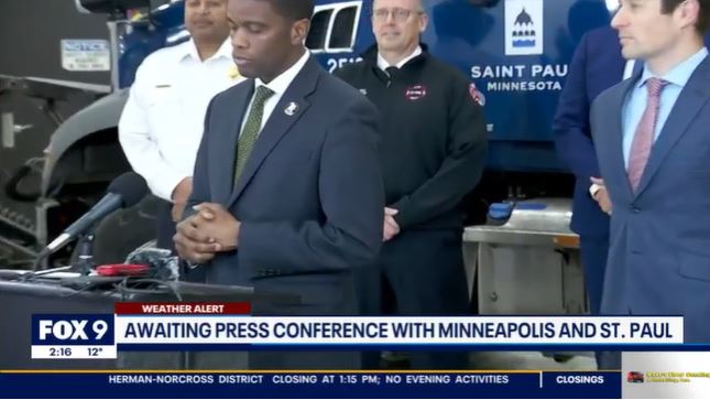 Fox 9 On Twitter Live Now On Fox 9 Mayorcarter Mayorfrey Press