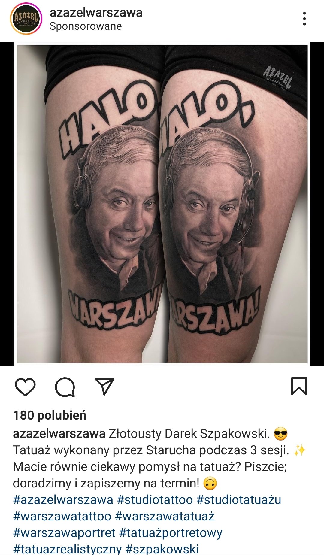 Azazel Warszawa Tattoos