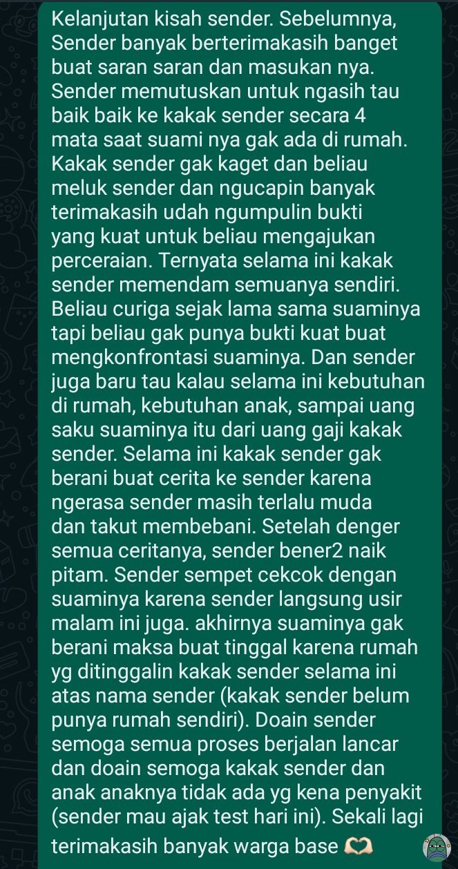 Tanyarl ㅡ 🚫 Rep OOT/JUALAN/LINK AFF on Twitter: "💚 kok ada yang mendukung seorang suami buat ...