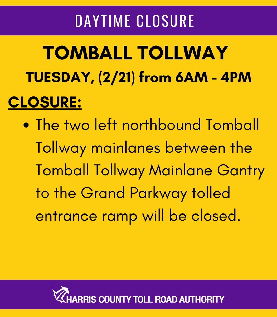 HCTRA — Harris County Toll Road Authority