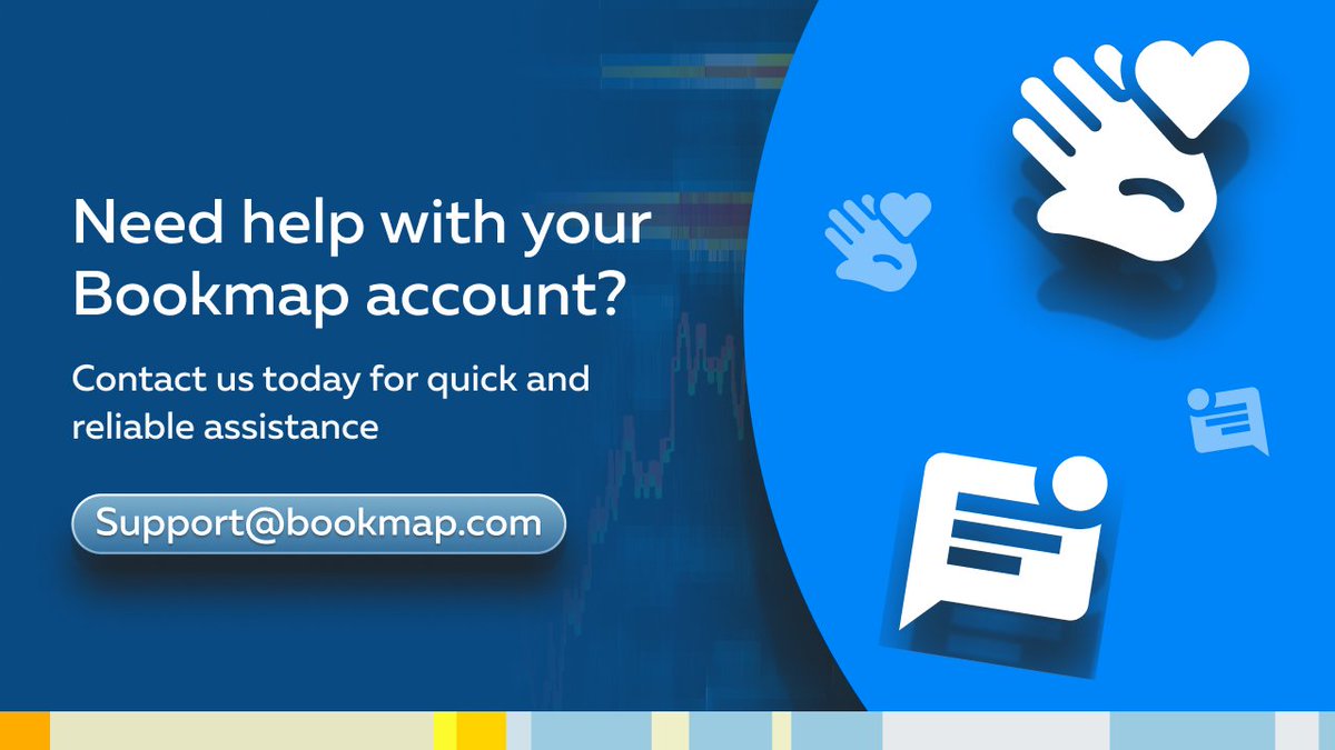 Bookmap on Twitter: "Facing an issue with your Bookmap? No problem! Contact our support team at ...
